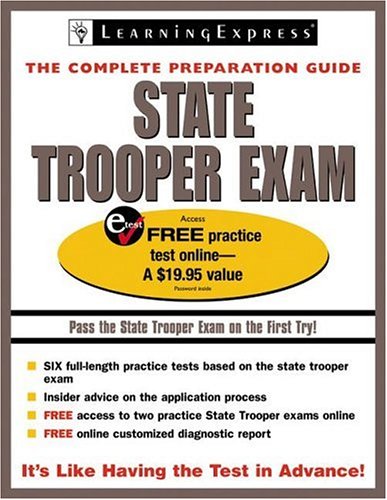 State Trooper Exam: Amazon.co.uk: LearningExpress: 9781576855836: Books