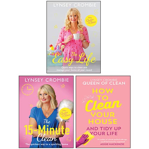 The 15-Minute Clean, The Easy Life, How To Clean Your House 3 Books ...