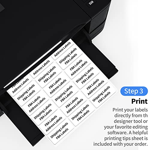 Snapklik.com : 2x4 Shipping Address Labels, 10-UP Blank Mailing Labels ...