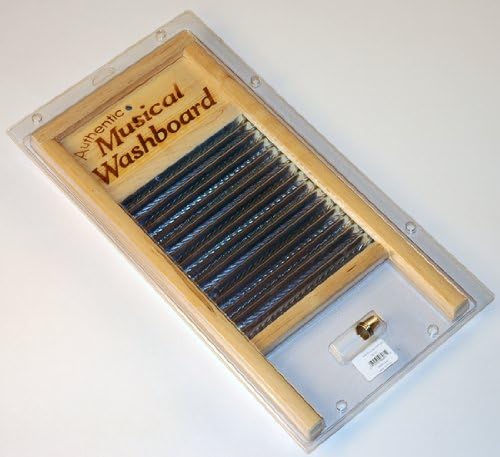 Amazon.com: NEW NEW 18" CAJUN ZYDECO MUSICAL WASHBOARD SET W/THIMBLES ...
