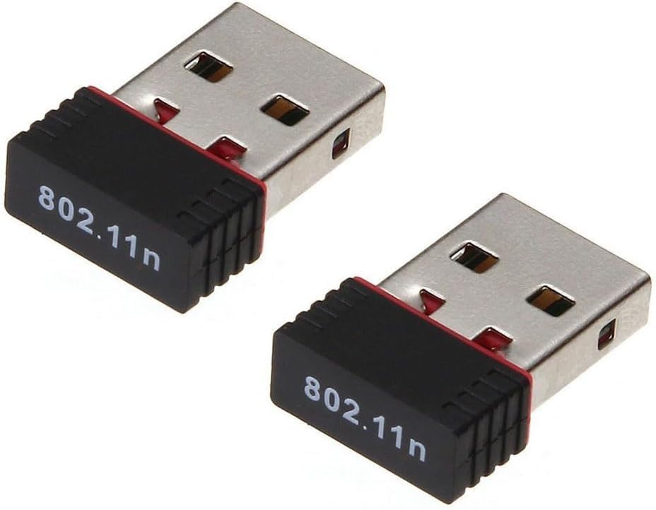 Amazon.com: 2 Pack150Mbps Free Driver Wireless USB WiFi Adapter, Single ...