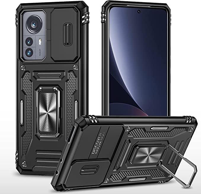 REALCASE Xiaomi 12 Pro 5G Back Cover Case | Slim Translucent Frameless ...