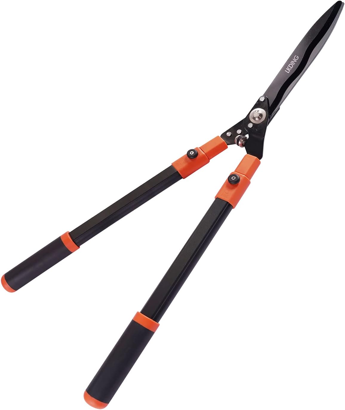 Amazon.com : Fiskars Power-Lever Hedge Shears - 25"-33" Extendable ...