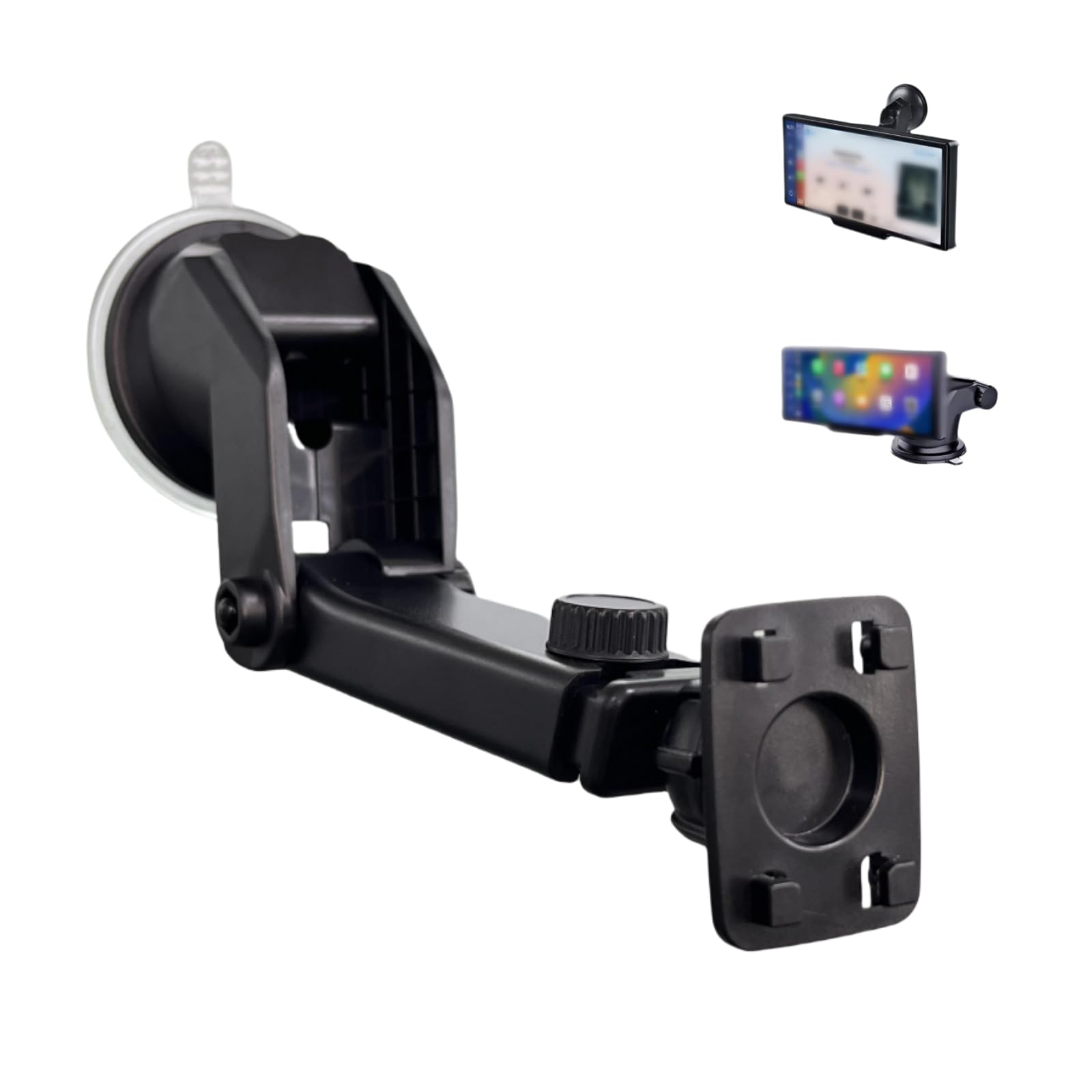 Epronic 360° Rotation Suction Cup Mount for Car Stereo, Portable Apple ...