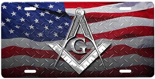 Amazon.com: Masonic License Plate : Automotive