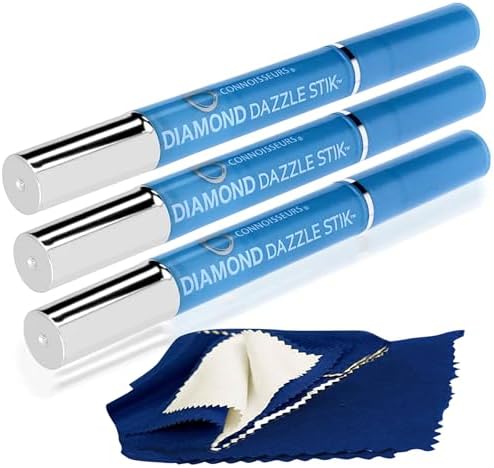 Connoisseurs 1050 Diamond Dazzle Stik – Portable Ring Cleaner Pen for ...