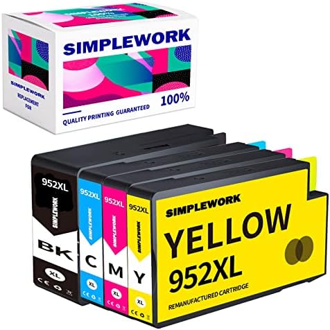Amazon.com: SIMPLEWORK Compatible Ink Cartridge Replacement for HP ...