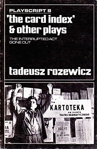 The Card Index: Rozewicz, Tadeusz: 9780714500621: Amazon.com: Books