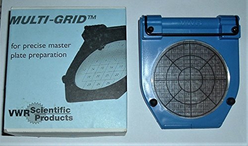 VWR Plate Colony Counter (Multi-Grid) for Precise Master Plate ...