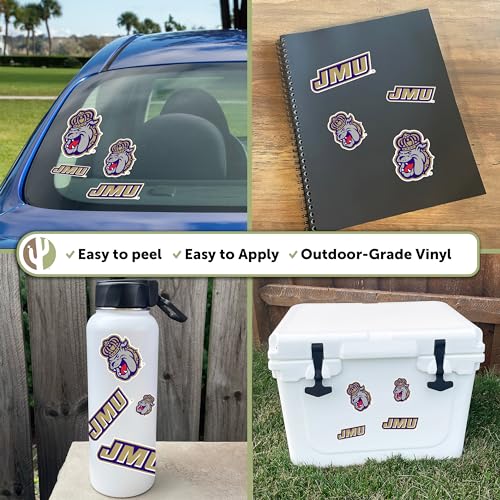 Snapklik.com : James Madison University Sticker Dukes JMU Stickers ...