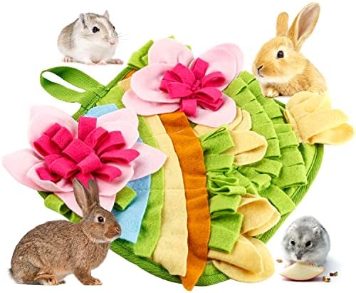 Amazon.com: TOKIHUT Rabbit Foraging Mat - Large 25" x 25" Boredom ...