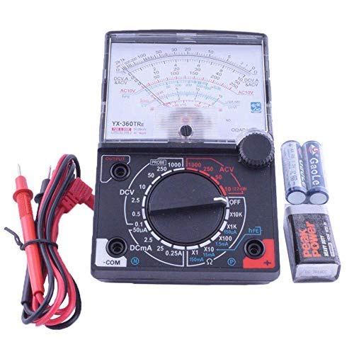 YX-360TRE Analog Multimeter Sinometer 8 Functions 19 Areas Spiegelskala ...