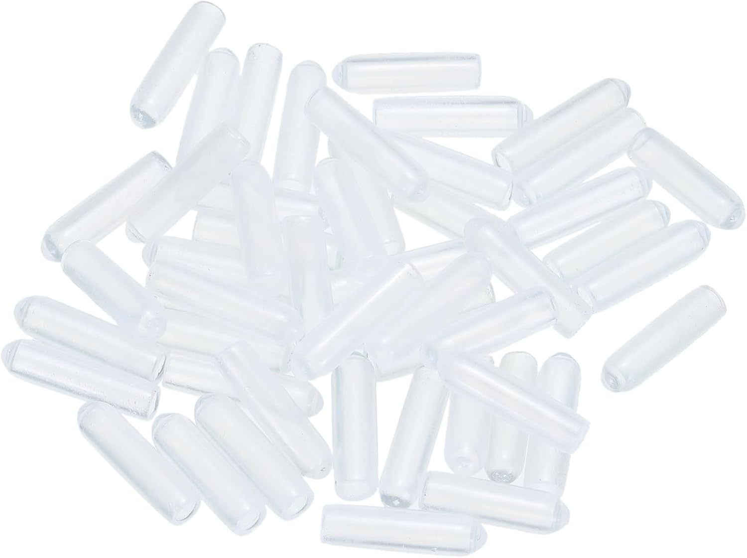 Amazon.com: uxcell 50pcs Rubber End Caps 3mm(1/8 inch) ID Vinyl PVC ...