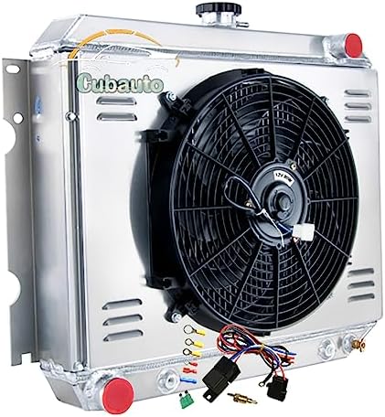 Amazon.com: Cubauto 4 Row Core Aluminum Radiator for 1968-1972 Dodge ...