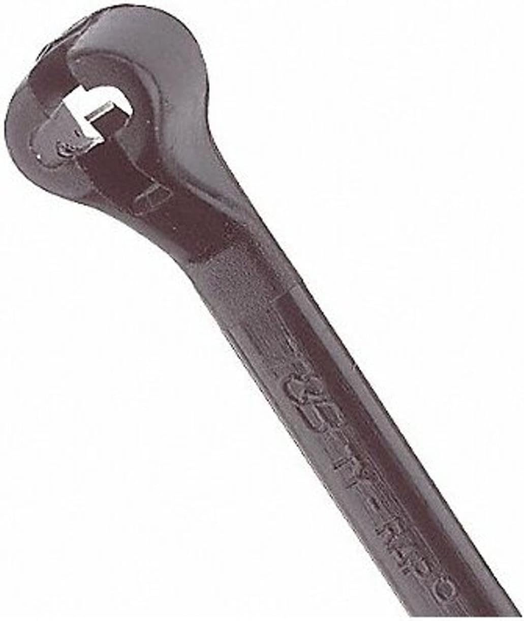 Amazon.com: 7.3", 50 lb. UV Black TY25MX T&B Ty-Raps - (pack of 100 ...