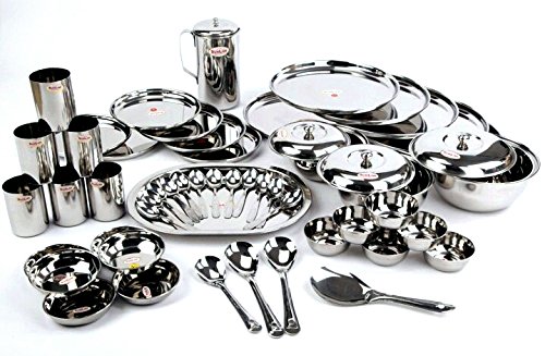 51 Piece Dinner Set by Sunline : Amazon.in: Home & Kitchen
