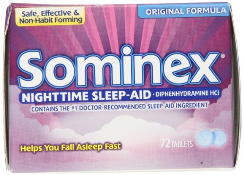 Amazon.com: Sominex Original Formula Tablets, 72 Count by Sominex ...