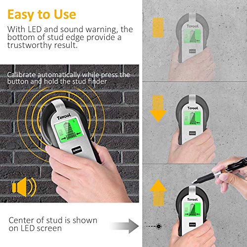 Tavool Détecteur de montants - Détecteur de montants électronique 4 en ...