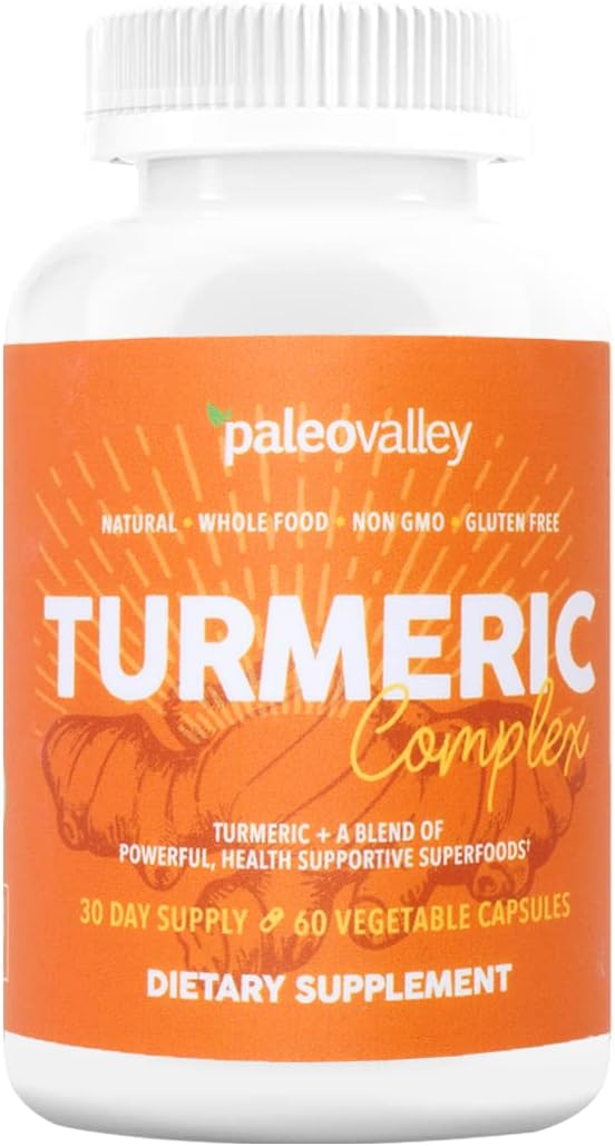 Amazon.com: Paleovalley - Organic Turmeric Complex - Full Spectrum ...