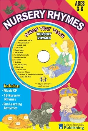 Nursery Rhymes Sing Along Activity Book with CD: Mitzo Thompson, Kim ...