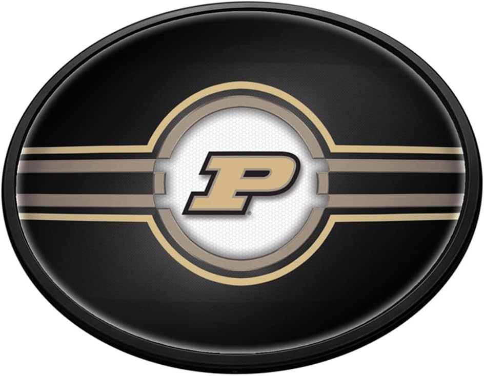 Amazon.com : The Fan-Brand NCAA Purdue Boilermakers, Oval Slimline ...