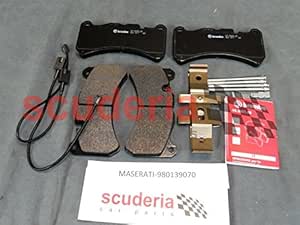Amazon.com: Maserati - 980139070 - Kit of Front Pads for GranCabrio ...