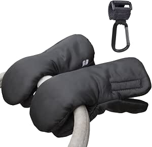 Amazon.com: Evencaphy Stroller Gloves Universal Pram Hand Muffs, Anti ...