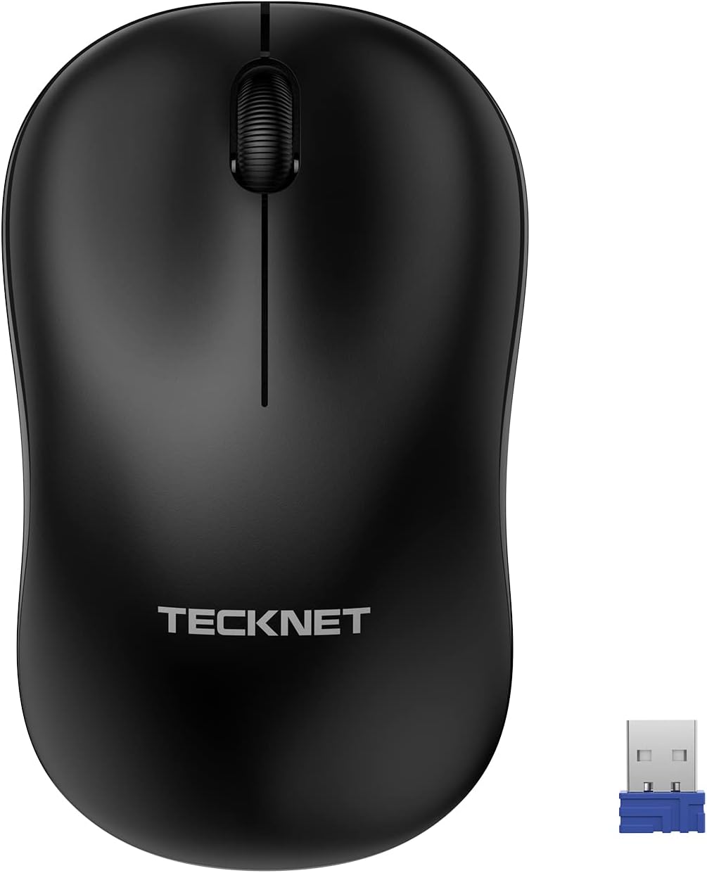 TECKNET Wireless Mouse for Laptop, 2.4GHz USB Mini Computer Mice, 1200 ...