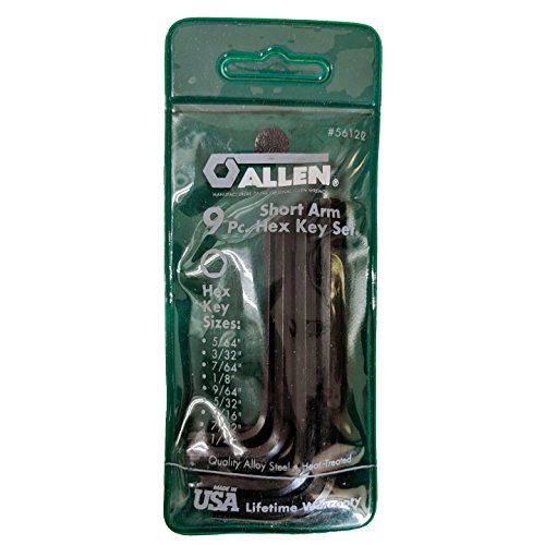 Allen Short arm Hex key set-9pcs - Amazon.com