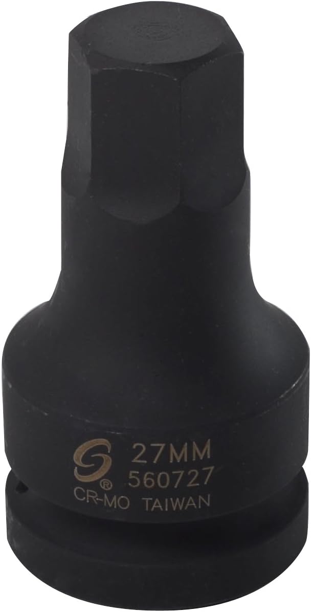 Sunex 560727 1-Inch Drive 27mm Hex Driver Socket – BigaMart