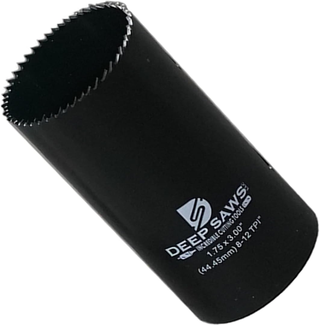 Amazon.com: Spyder 600827 Deep Cut Hole Saw with 2" Diameter and 6-1/4 ...