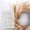 RED DECO Fall Reed Floral Welcome Wreath for Front Door - 24 inch ...