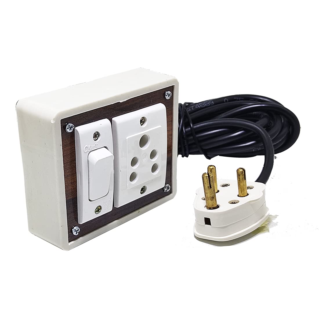 Buy Skywell Plastic Material Portable Electric Switch Board Spy Guard ...