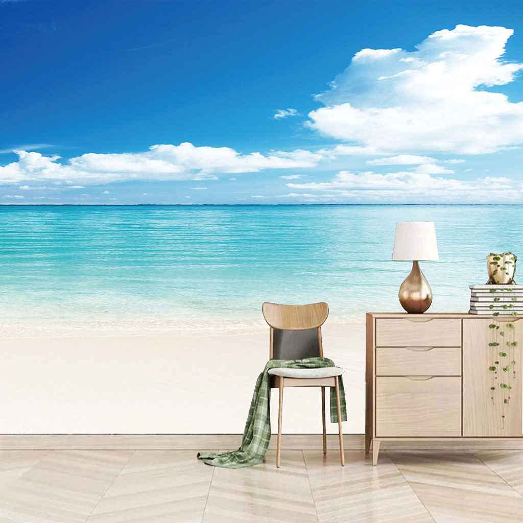 Ocean Scene Wall Covering Ocean Wall Murals | Sea Murals | I Love