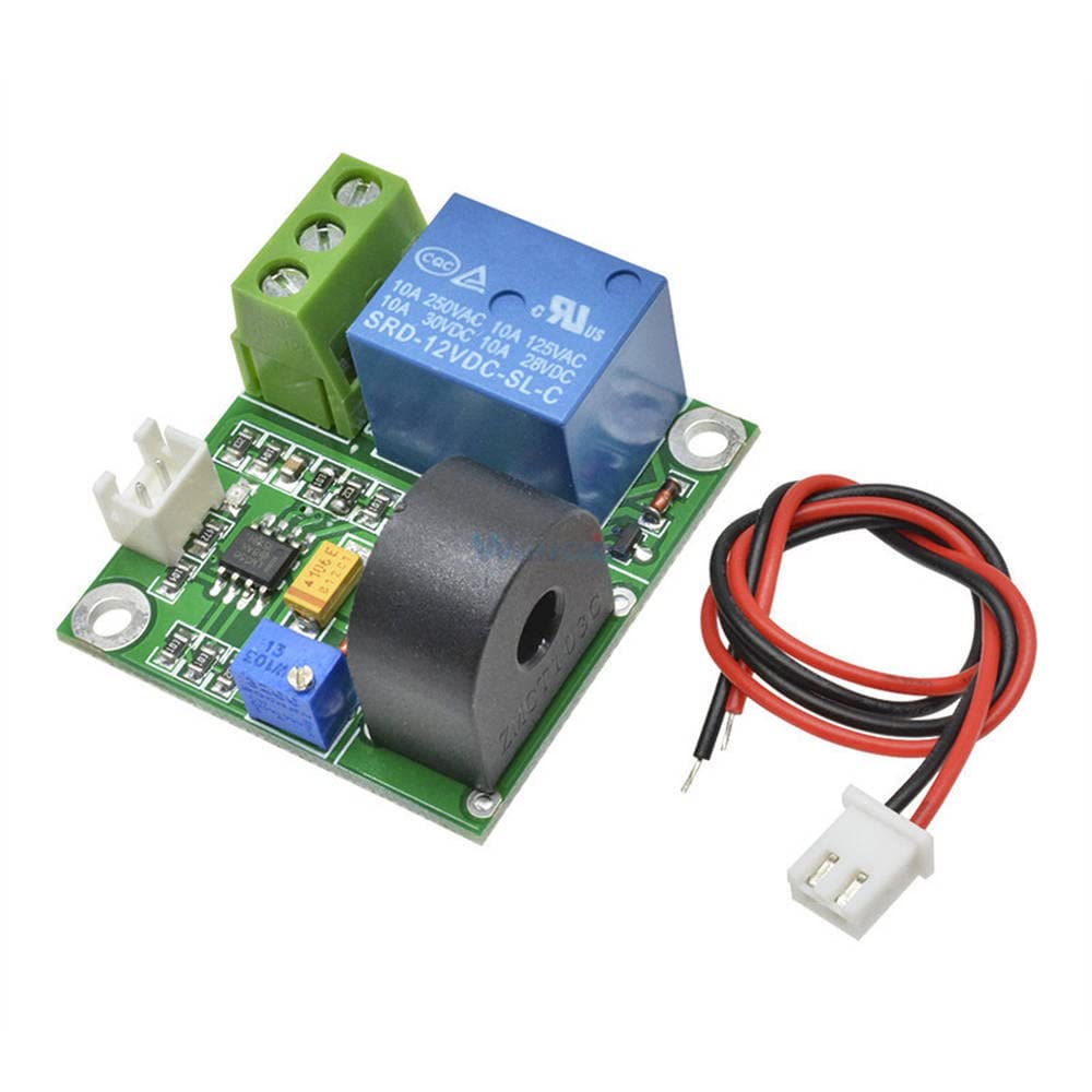 12V AC Current Detection Module AC Current Sensor Module 0-5A Switching ...