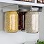 Amazon.com: lopeztek Mason Jar Organizer Holder Rack for Food Storage ...