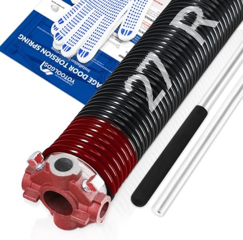 Amazon.com: YoToolGDS Right Hand Wind（Red Cone）1.75" Garage Door ...