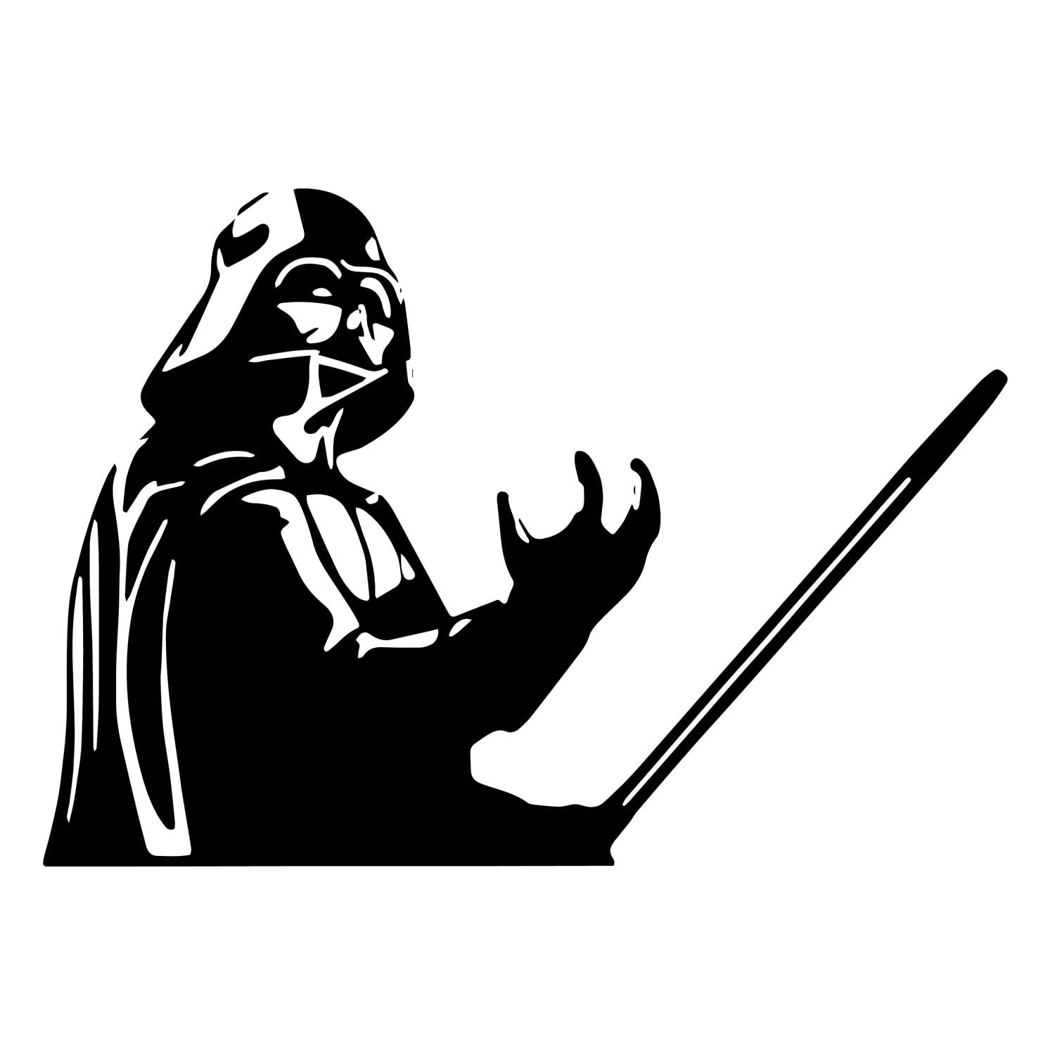 Amazon.com - AzQuest Starwars Darth Vader Viynl Decal Sticker Laptop ...