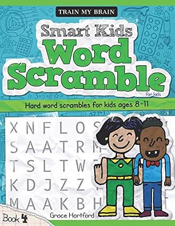 Smart Kids Word Scramble for Kids: Hard word scrambles for kids age 8 ...