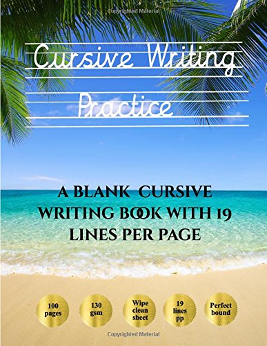Amazon.com: Cursive Writing Practice: Over 100 basic handwriting ...