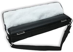 Amazon.com: Flute Case Waterproof Leather Flute Storage Bag Portable 17 ...