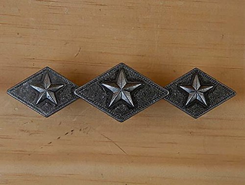 Amazon.com: Old Silver Tri-Star Drawer Pull : Tools & Home Improvement