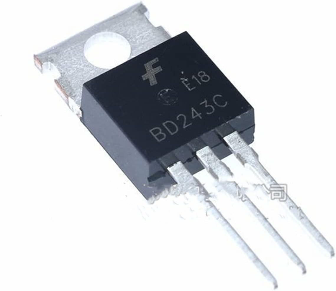 Amazon.co.jp: トランジスタ 10PCS BD243C TO220 BD243 100V 6A TO-220双極トランジスタ ...