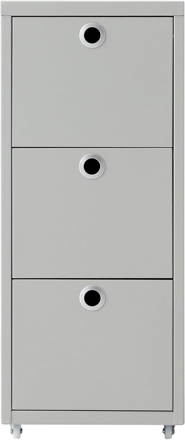 Amazon.com: MARKETB Rolled Storage Cabinet, 3-Tier Small Size Steel ...