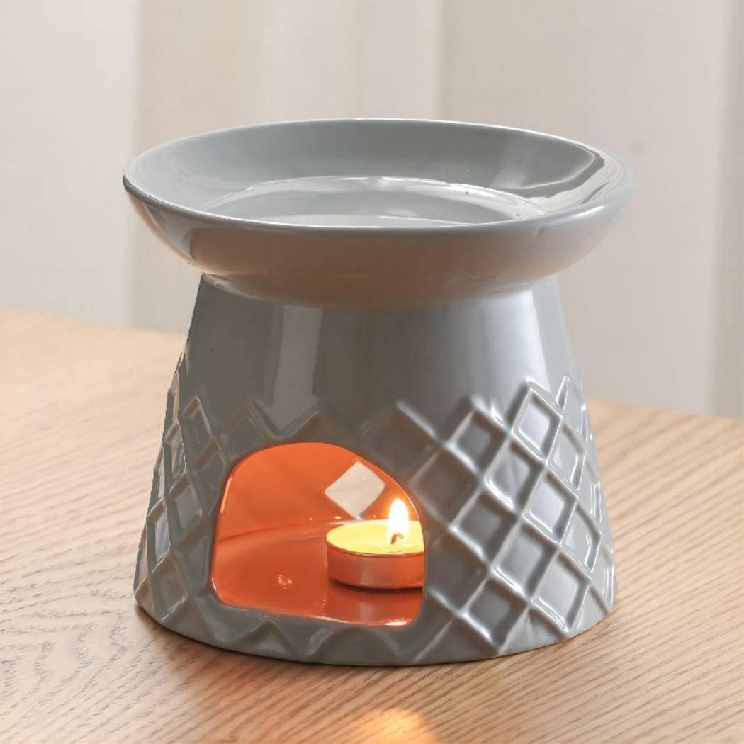 Amazon.com: Warmself Essential Oil Burner Aromatherapy Aroma Burner Oil ...