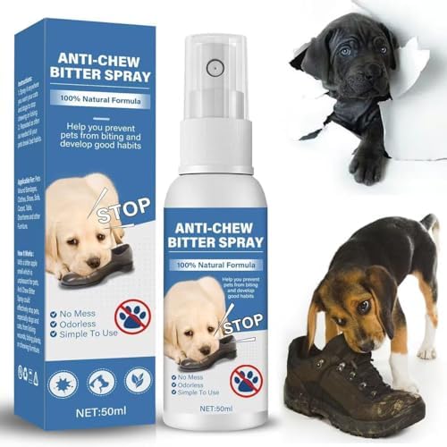 NaturVet Bitter Yuck! No Chew Spray for Dogs and Cats, 8 oz Liquid ...