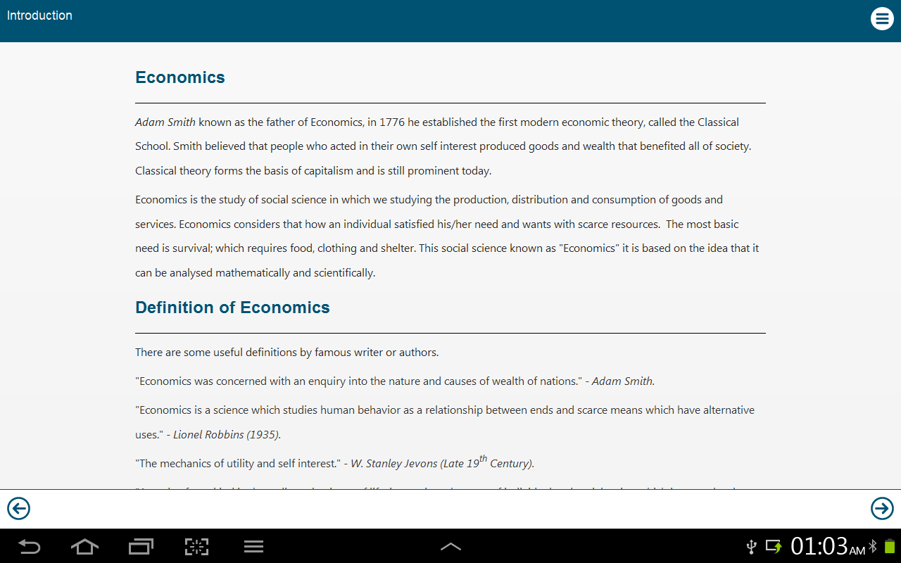 Economics - App on Amazon Appstore