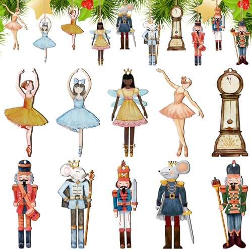 Amazon.com: Weysat Christmas Nutcracker Decoration Set Nutcracker ...