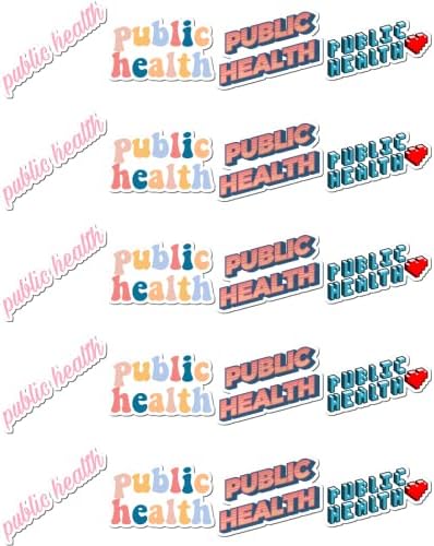 Amazon.com: 20 Pcs Stickers Pack Public Waterproof Health Aesthetic ...