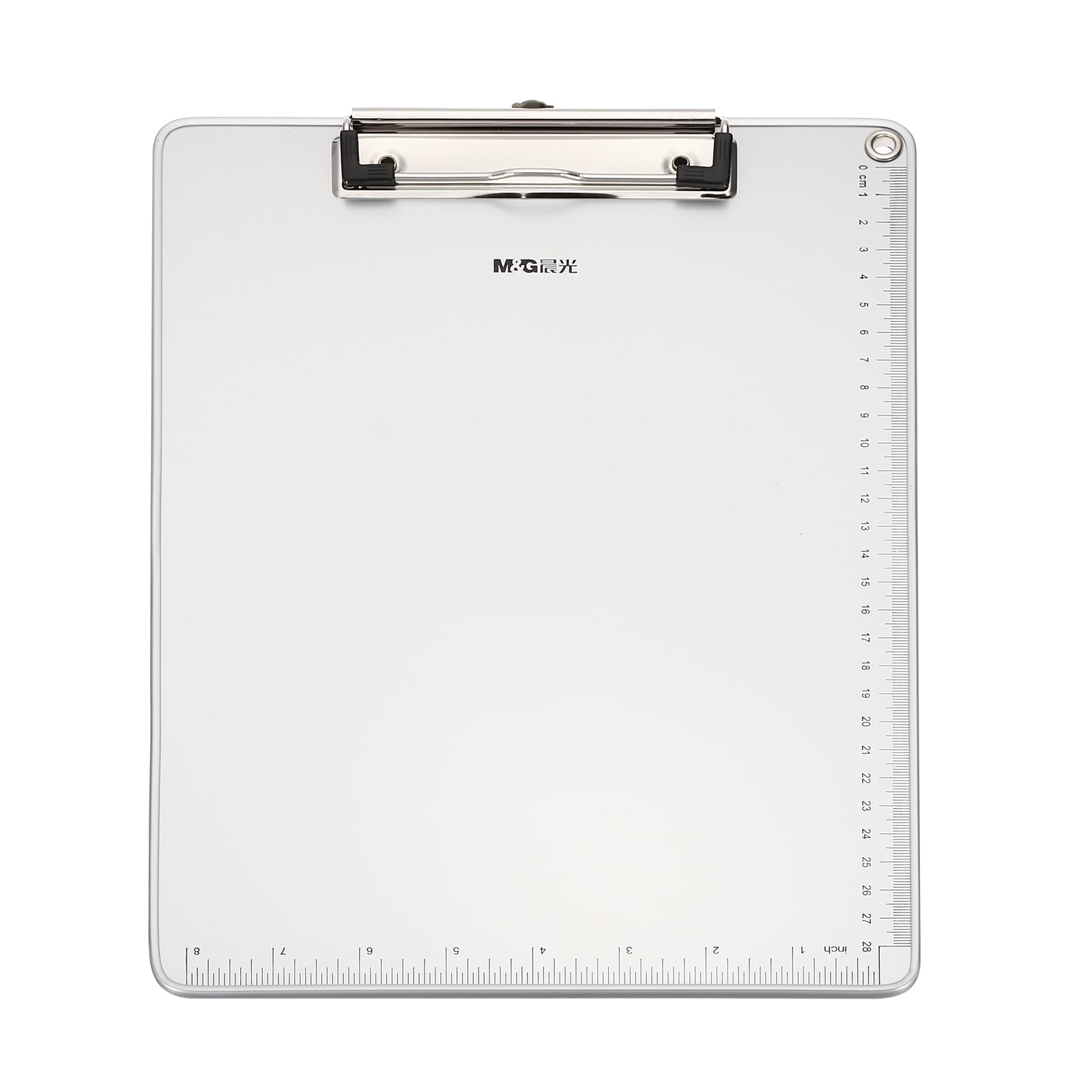 M&G Aluminum Clipboards 12.5 x 9 Inch, Clip Boards with Low Profile ...